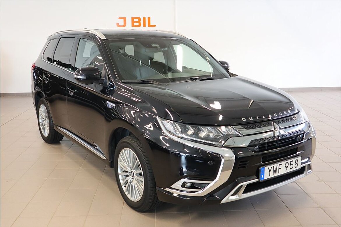 Till salu - Mitsubishi Outlander P-HEV 2.4 Hybrid 4WD CVT, 230hk, 2019 till salu hos J Bil, Frölunda