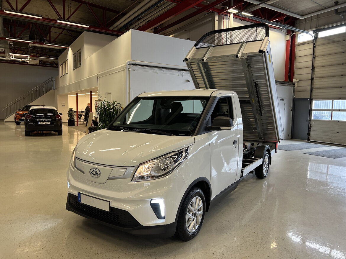 OAA60E | Maxus e-Deliver 3 Chassi Cab | 50.2 kWh LWB Tippflak | Wayke