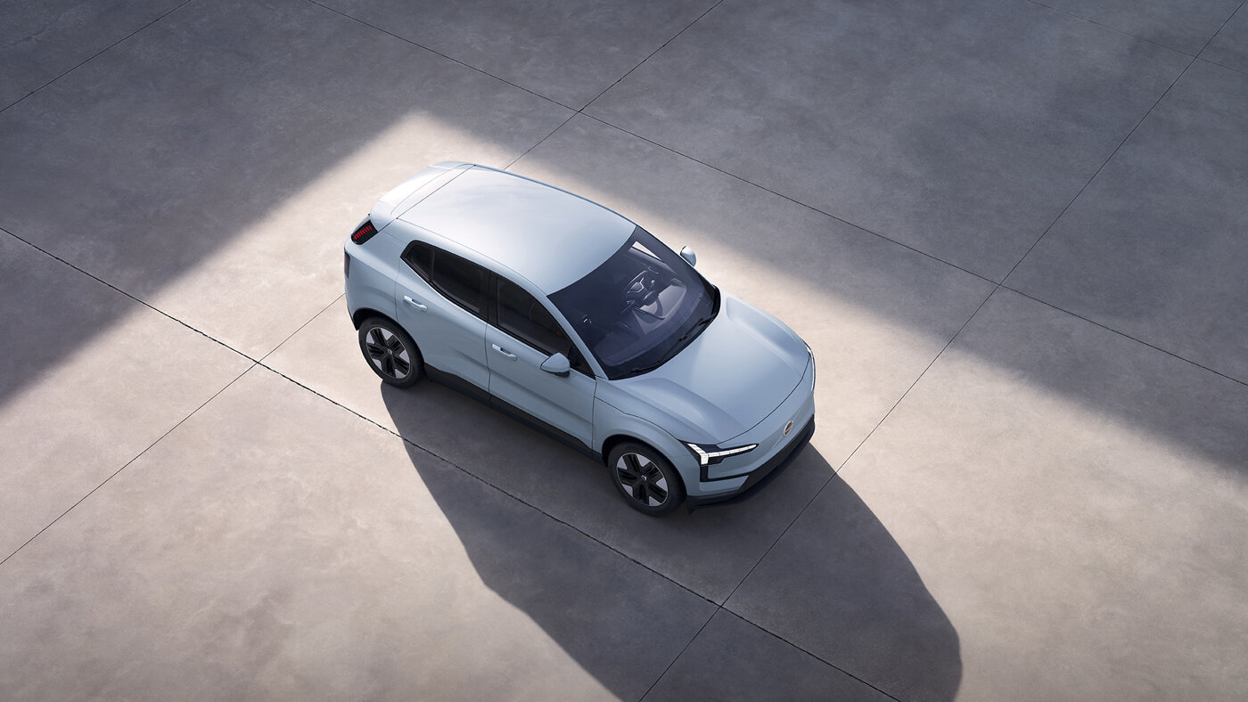 Nya helt elektriska EX30 - Nybergs Bil